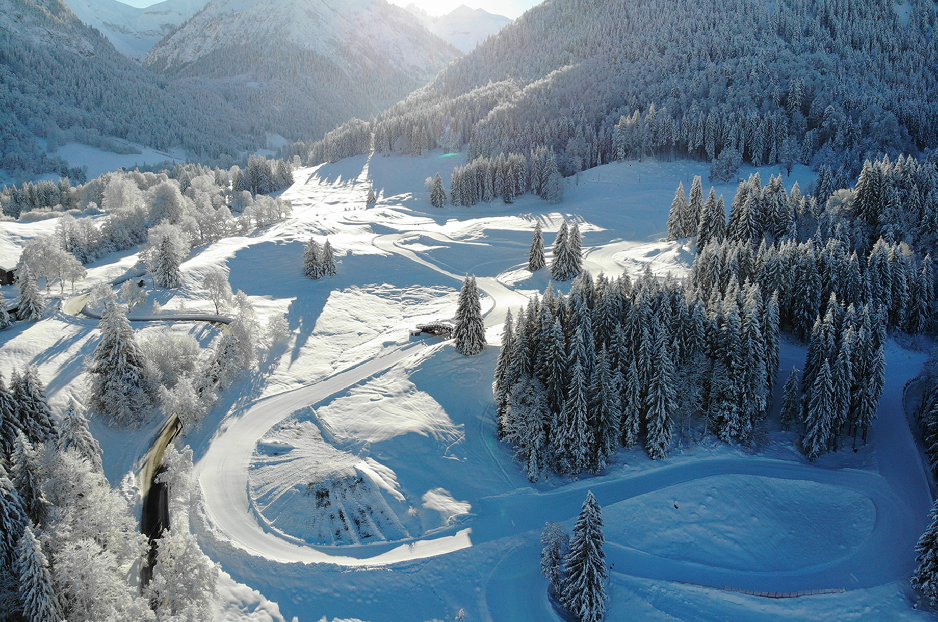 Nordic Zentrum Oberstdorf im Allgäu im Winter | Erlebnisse im ...